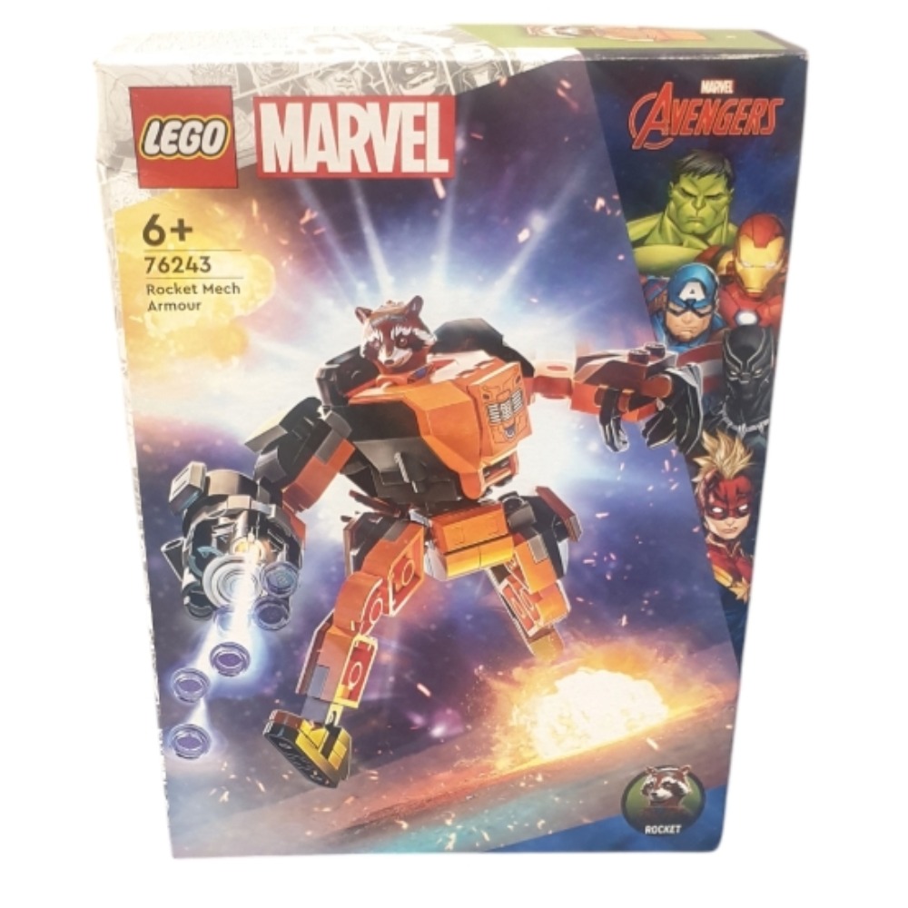 New Lego Marvel Avengers Rocket Mech Armour - Own4Less